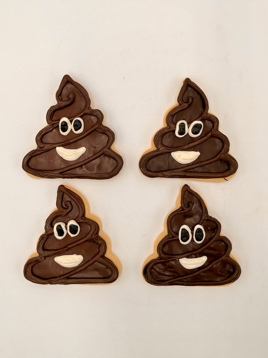 Poop Emojis Cookie Set – Paige's Bakehouse