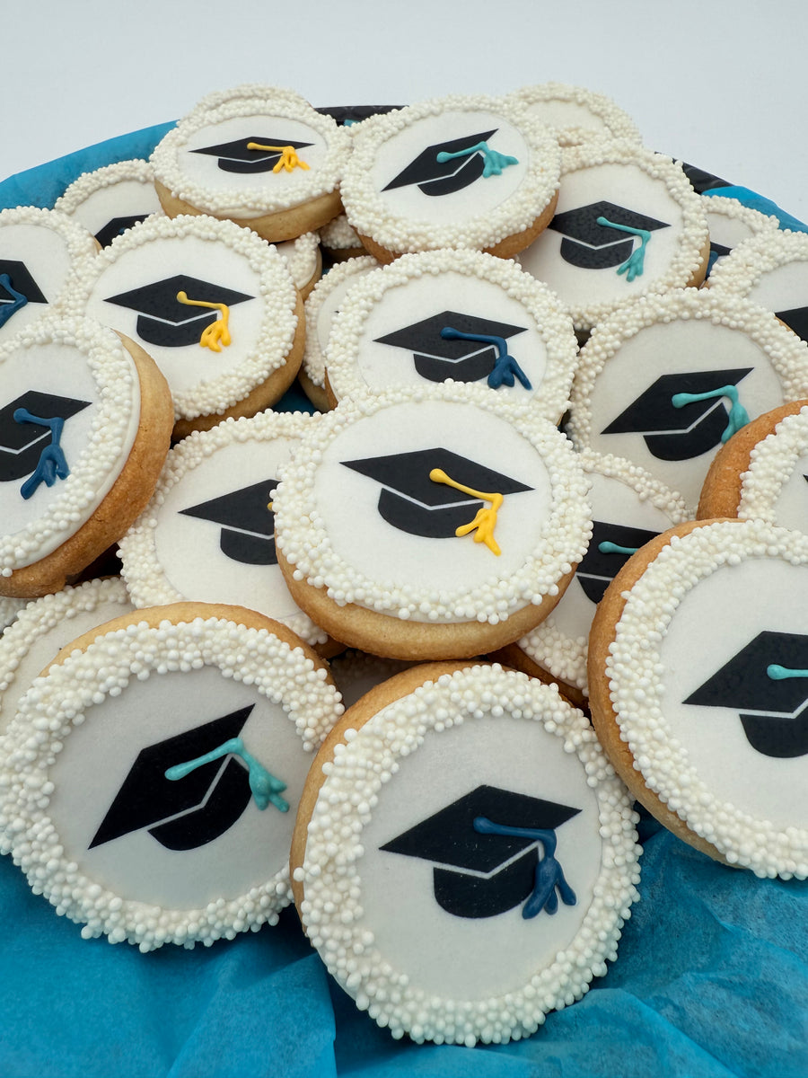 Graduation Cap Mini Cookie Tray – Paige's Bakehouse