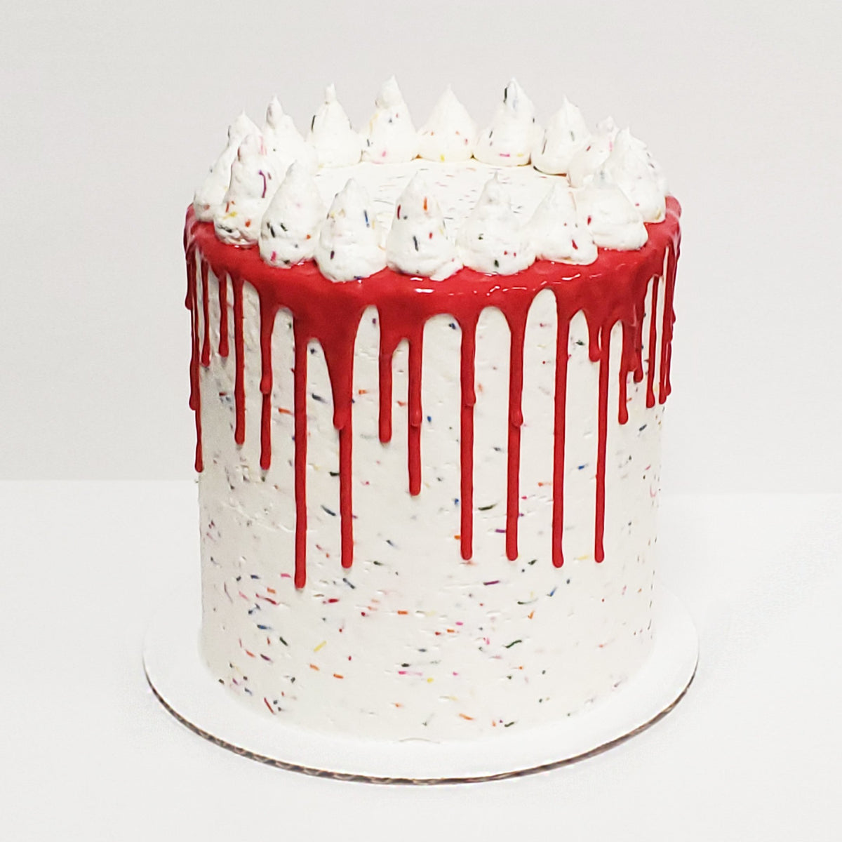 Confetti Drip Buttercream Cake – Paige's Bakehouse